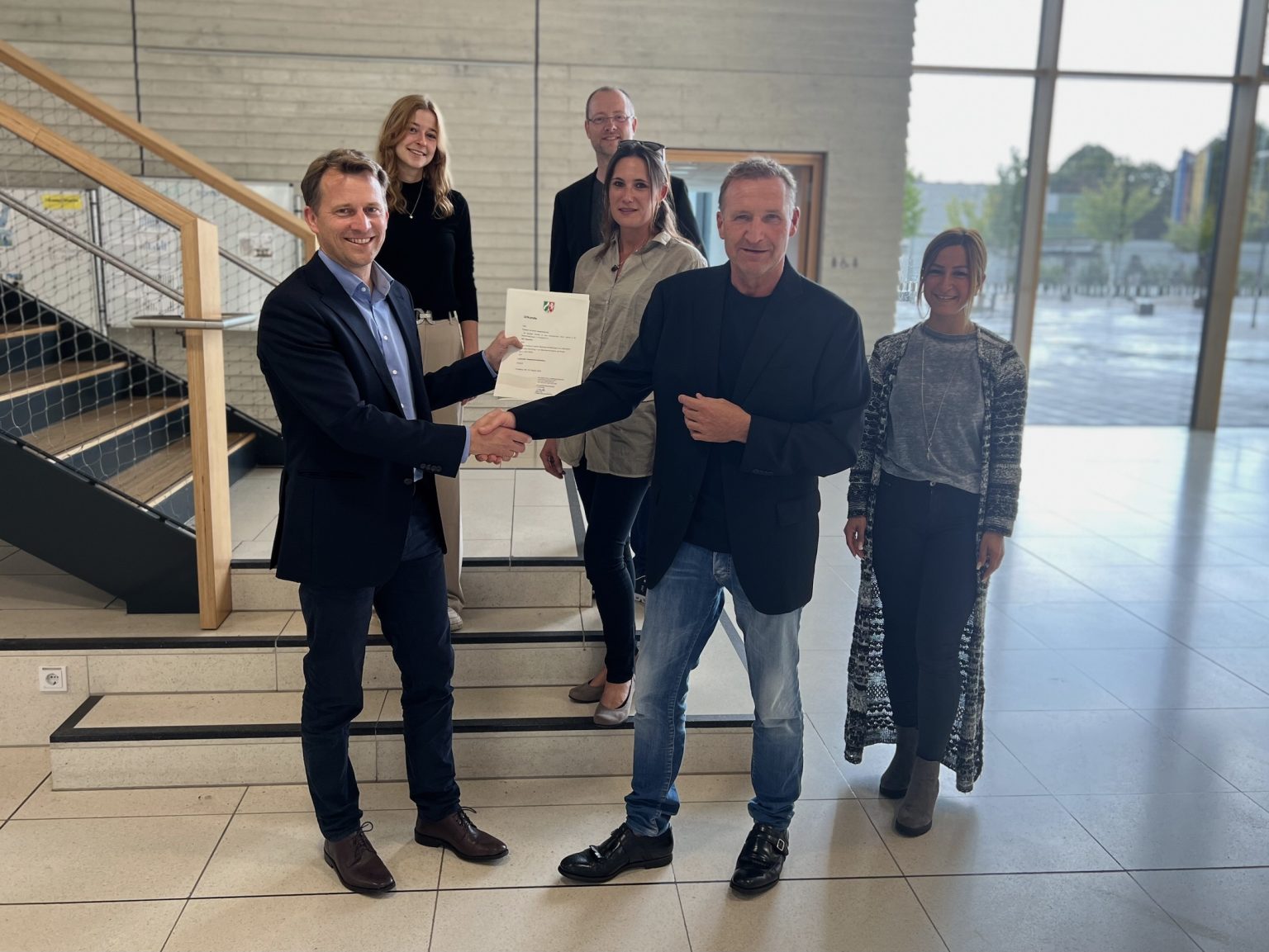 Einführung des neuen Schulleiters - Gesamtschule Lippstadt